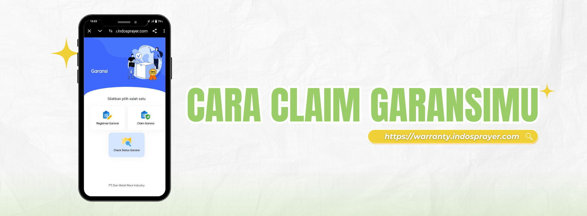 CARA CLAIM GARANSI - Yoto Indonesia
